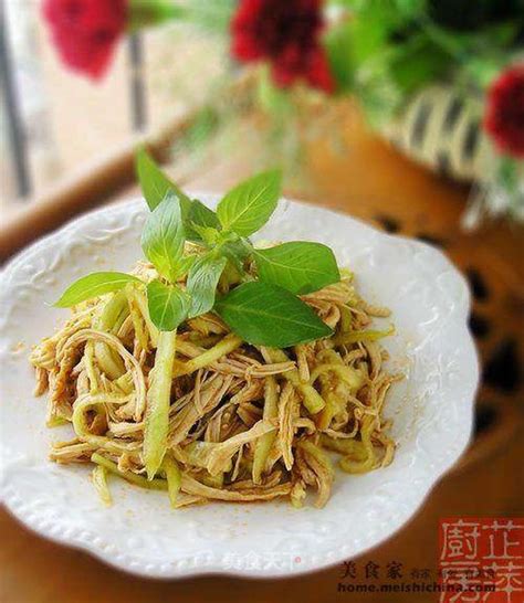 凉拌鸡丝的做法凉拌鸡丝怎么做菜谱美食天下