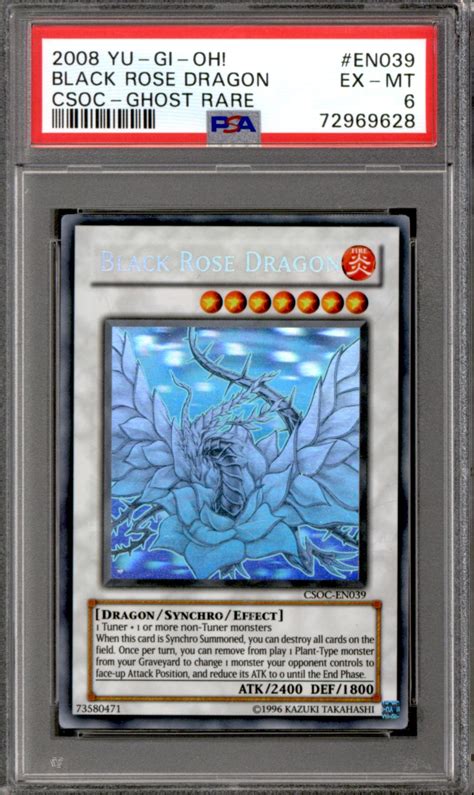 Yu Gi Oh Crossroads Of Chaos Ghost Rare Black Rose Dragon Csoc En040