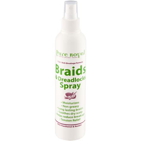 Pure Royal Braids And Dreadlock Spray 250ml Clicks