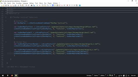 Devlog 1 Scripting Materials For The Map News ModDB