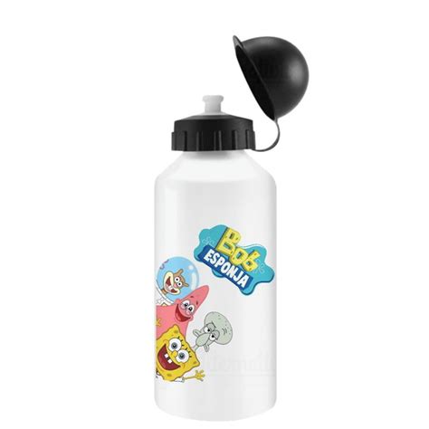 Garrafa Bob Esponja Squeeze Termica Infantil Produtos Elo7