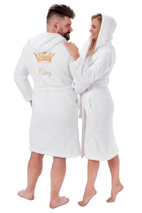 Szlafrok King L Xl Mi Kki Ciep Y Dla Pary Prezent Oficjalne Archiwum Allegro