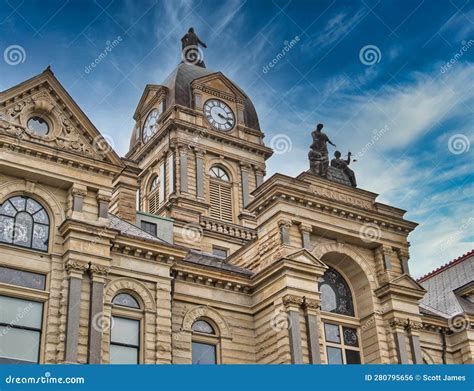 Hancock County Courthouse Is A Historic Courthouse In Findlay Ohio