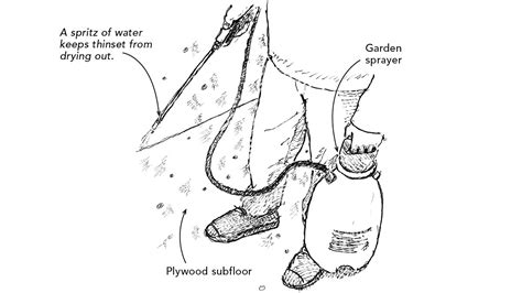 Better Thinset Bond Over Plywood Subfloor Fine Homebuilding