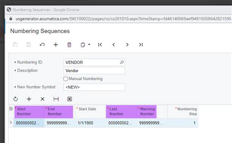 How Do You Auto Populate A Vendor Id Number When Creating A New Vendor