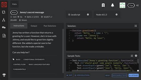 Codewars Jennys Secret Message Kata Level 8 By Priyesh Problem Solving With Codewars