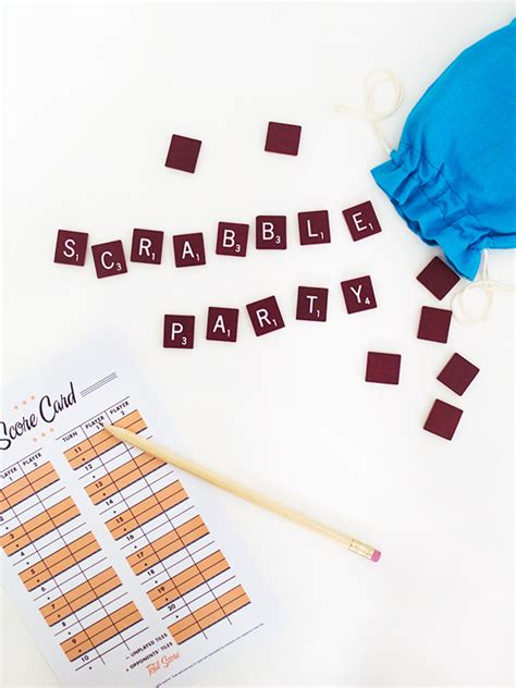 Printable Scrabble Score Card Sarah Hearts