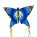 CIM Cerf Volant Papillon Butterfly Blue Cerf Volant Monofil Pour