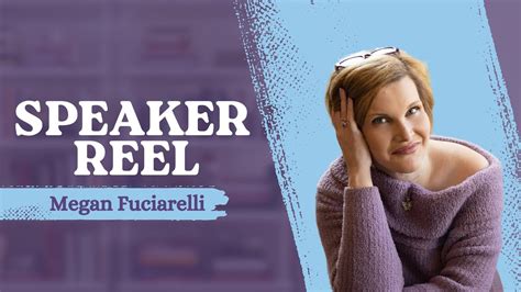 Megan Fuciarelli Speaker Reel YouTube