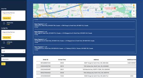 Delivery Routing Application AKRATECH