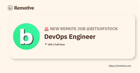 Hiring Devops Engineer Bitsofstock