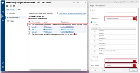 A Y User Management Feature For Azure Data Studio Login Loginnew Ai D The Name Property Must