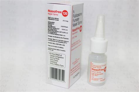 Fluticasone Furoate Nasal Spray 10g 120 Metered Doses Nasofree