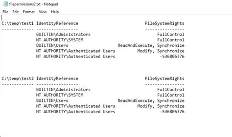 Reporting On Folder Permissions Powershell Geektechstuff