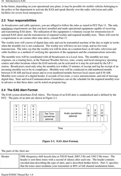 Sage Alerting Systems 3644 Emergency Alrt System Encoder Decoder User Manual ENDEC Manual