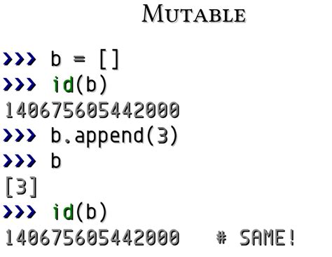 Mutable Python Python 組み込み型 一覧 Mwtv