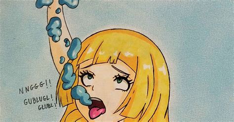 窒息 Lillie Drowning Peril Blue Lotusのイラスト Pixiv