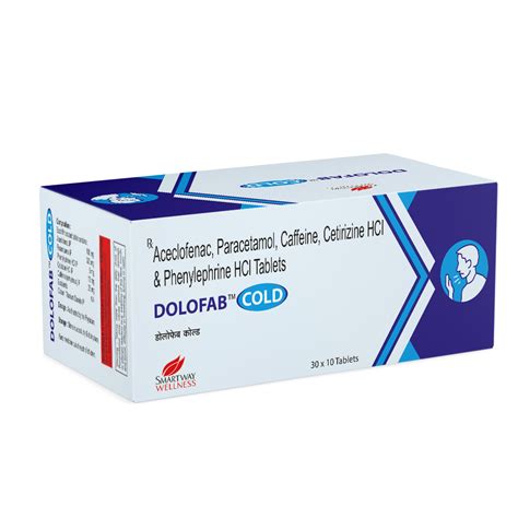 Dolofab Cold Tab 10 Tablets Smartway