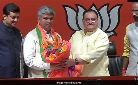 Ex Congress Lawmaker Ananda Bhaskar Rapolu Joins Bjp