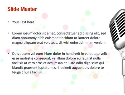 Microphone Powerpoint Templates Microphone Powerpoint Backgrounds Templates For Powerpoint