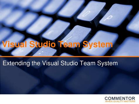 PPT Visual Studio Team System PowerPoint Presentation Free Download ID