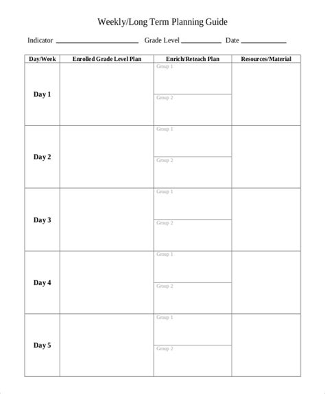 Differentiated Instruction Lesson Plan Format