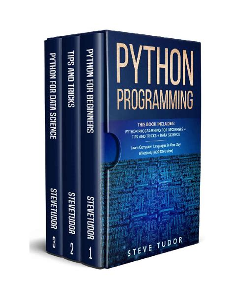 Solution Python Programming This Book Includes Python Programminguages
