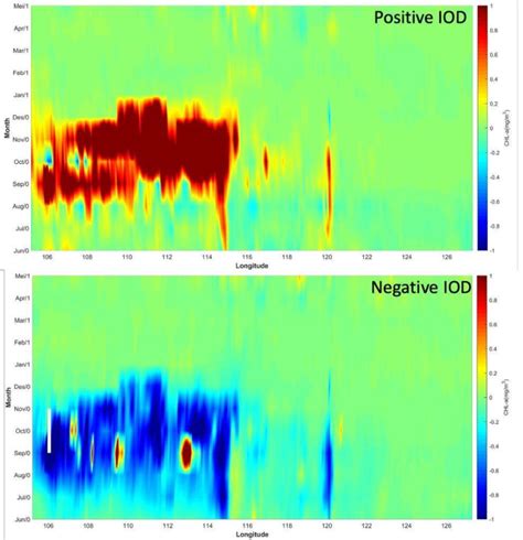 Anomaly Of Chlorophyll A Concentration During Iod Event Download