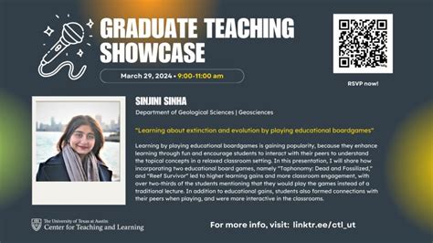 I Am Excited To Be Selected As A Presenter For The University Of Texas