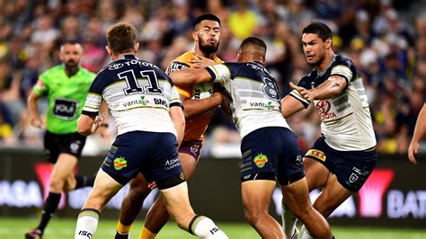 Nrl 2020 One Referee Anthony Seibold Brisbane Broncos Rugby League