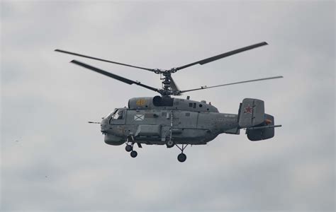 ロシア海軍バルト艦隊航空隊の艦上対潜ヘリコプターka 27plはカリーニングラード沖で対潜戦闘訓練を実施した ロシア海軍情報供給部