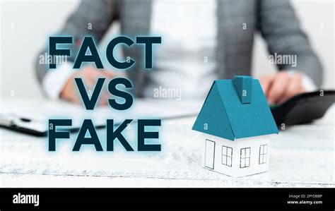 Text Caption Presenting Fact Vs Fake Business Overview Is It True Or