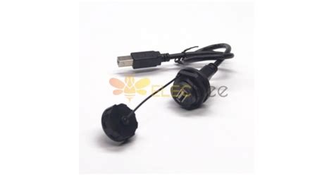 Waterproof Usb Connector Panel Mount Ip Usb Type A Female To Type B Male Cable Cm Elecbee Com