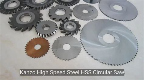 Kanzo Small Size Circular Saw Blade Made By Hss Material Small Saw