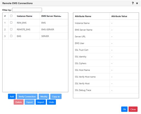 Create Remote EMS Manager MeshIQ