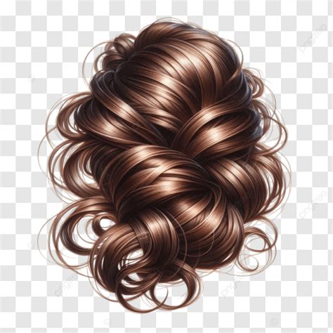 곱슬머리 가발 여성 아름다운 긴 Png 일러스트 및 이미지 에 대한 무료 다운로드 Pngtree