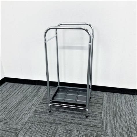 【新品】不二貿易 9人用傘立て W255×d285×h620 ※お客様組み立て品中古オフィス家具販売・買取オフィスエイド福屋