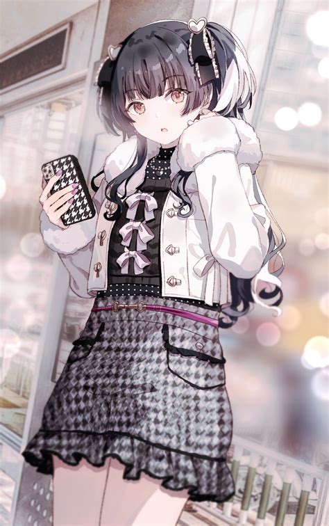 Mayuzumi Fuyuko Idolmaster And 1 More Drawn By Migolu Danbooru
