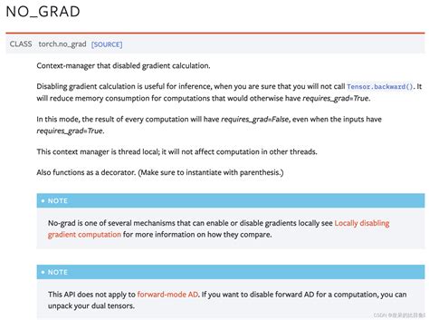 小白学pytorch系列 Torch Api 4set Grad Enabled Csdn博客