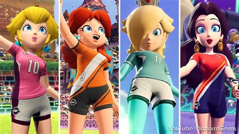 Mario Strikers Battle League All Characters Victory Animations YouTube