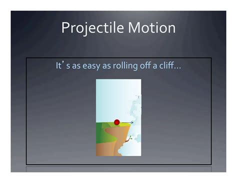 Projectile Motion Intro Ppt