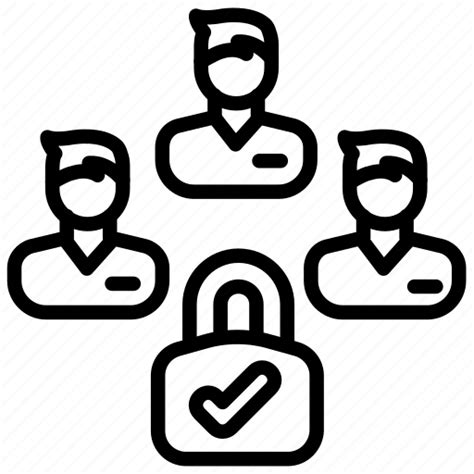 Group Security Operational Management Protection Customer Icon