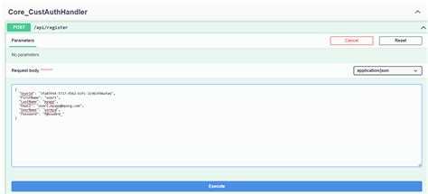 asp core 8 creating custom authentication handler for