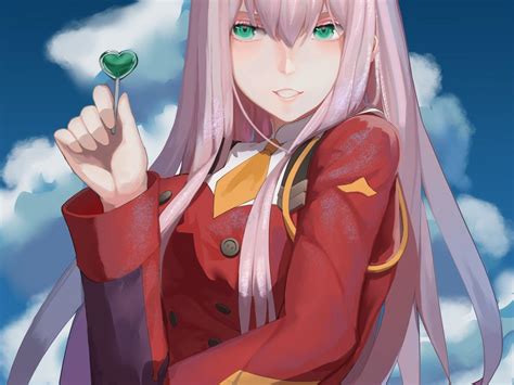 Zero Two Desktop Sexy Background