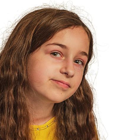 Girl Photo Portrait Closeup Portrait Of Beautiful Caucasian Teenage