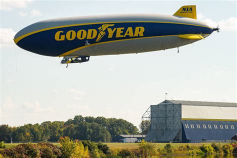 Goodyear Blimp 2025 Centerpoint Energy Dayton Air Show