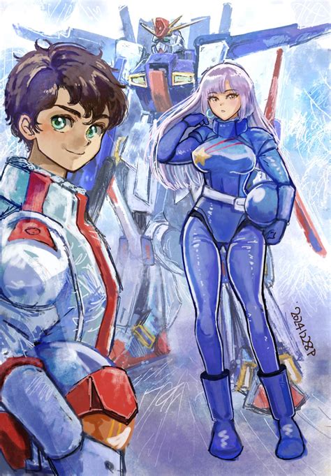 Zeta Gundam Gundam And 1 More Drawn By Okrdisk2000 Danbooru