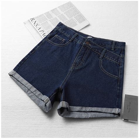 Sexy High Waisted Denim Shorts Maong Jeans Loose Korean Style Hot