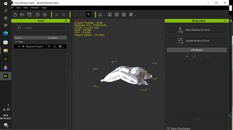 Importing Morph Target For A Prop Into Iclone Fails Even Though Meshes