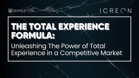 A Holistic Approach To Customer Experience Total Experience